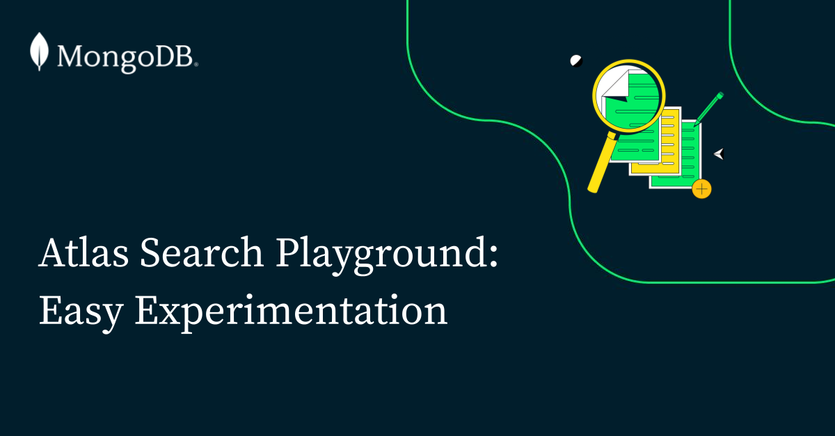 Atlas Search Playground: Easy Experimentation | MongoDB